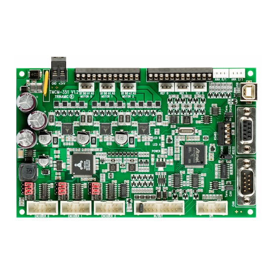 TRINAMIC TMCM-351 MANUAL Pdf Download | ManualsLib