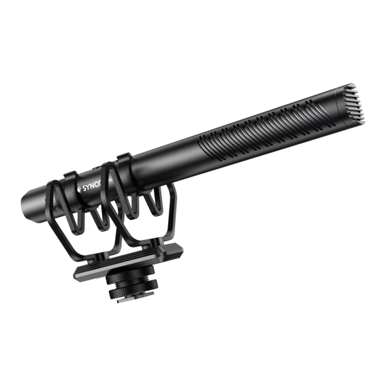 SYNCO MIC-D30 USER MANUAL Pdf Download | ManualsLib