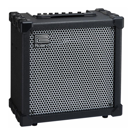 ROLAND CUBE-80XL TRAINING MANUAL Pdf Download | ManualsLib