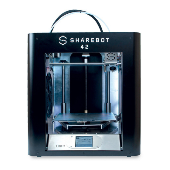 SHAREBOT 42 QUICK START MANUAL Pdf Download | ManualsLib