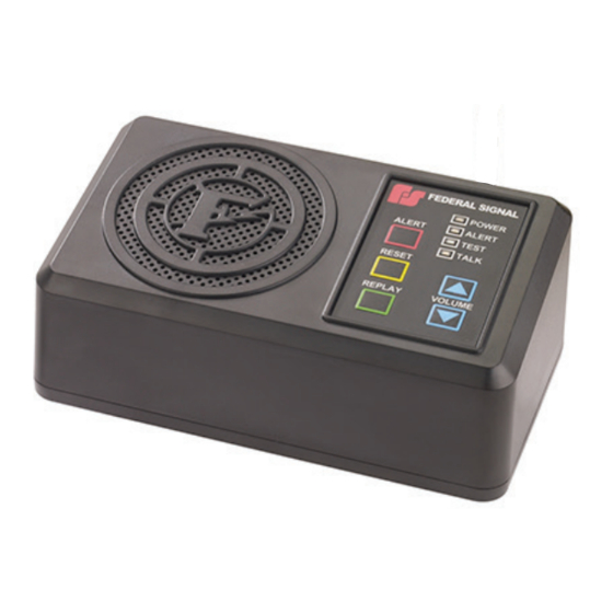 FEDERAL SIGNAL CORPORATION C SERIES DESCRIPTION, SPECIFICATIONS ...