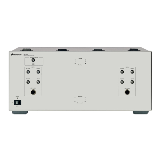 KEYSIGHT TECHNOLOGIES N5261A USER'S AND SERVICE MANUAL Pdf Download ...