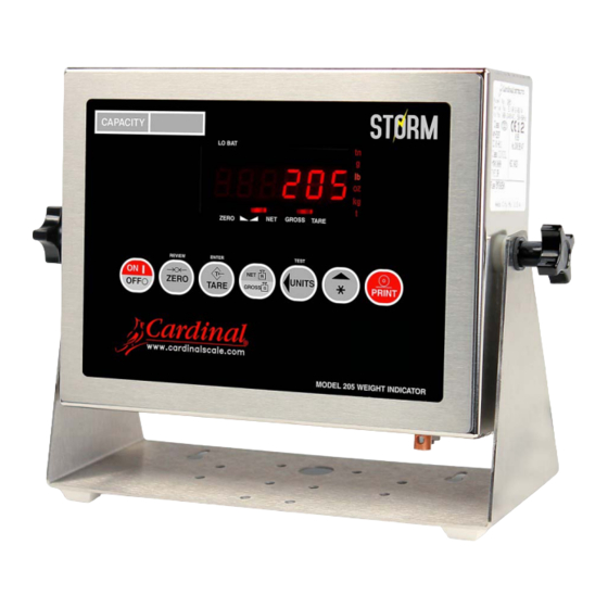 CARDINAL 205 INSTALLATION AND TECHNICAL MANUAL Pdf Download | ManualsLib