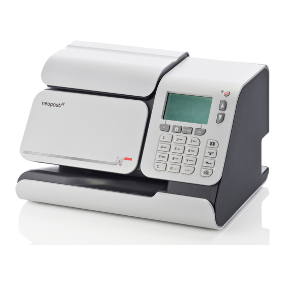 NEOPOST IS280 IMETER REPLACEMENT PART MANUAL Pdf Download | ManualsLib