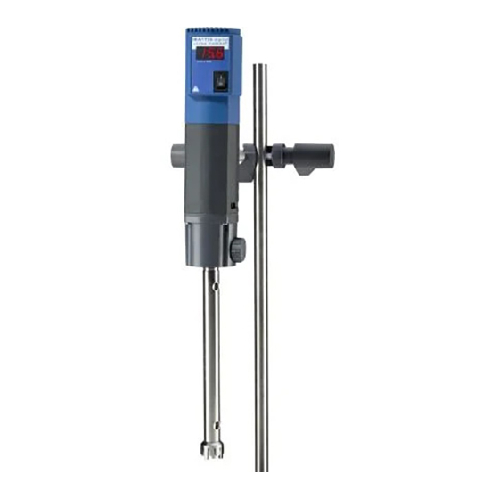 IKA ULTRA-TURRAX T25 DIGITAL OPERATING INSTRUCTIONS MANUAL Pdf Download ...