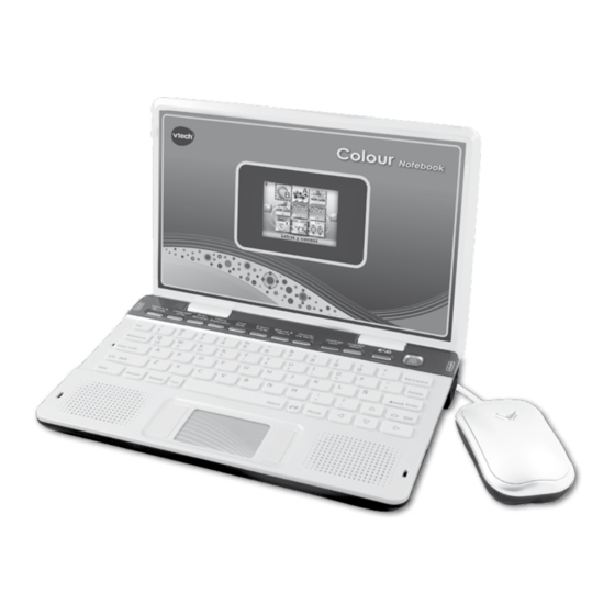 VTECH COLOUR NOTEBOOK USER MANUAL Pdf Download | ManualsLib