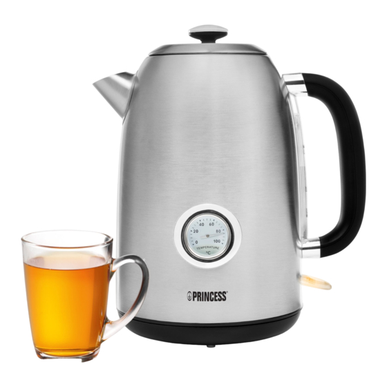 PRINCESS 236028 JUG KETTLE RETRO INSTRUCTION MANUAL Pdf Download ...