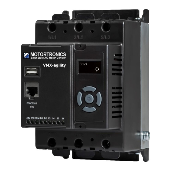 MOTORTRONICS VMX-AGILITY QUICK START MANUAL Pdf Download | ManualsLib