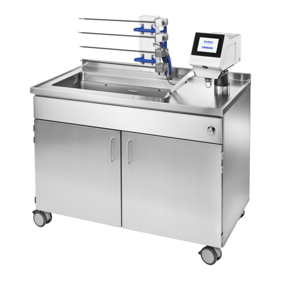 BANDELIN TRISON SERIES PROJECT PLANNING INSTRUCTIONS, INSTALLATION ...