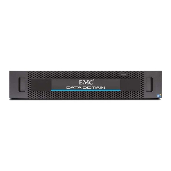 EMC DATA DOMAIN DD620 INSTALLATION AND SETUP MANUAL Pdf Download | ManualsLib