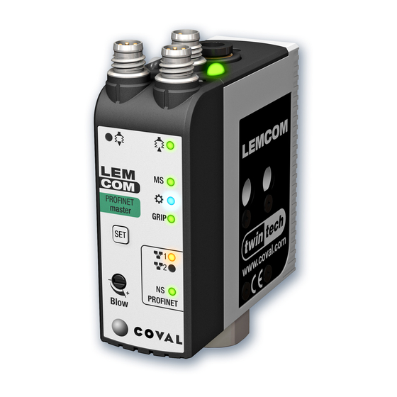 COVAL LEMCOM SERIES USER MANUAL Pdf Download | ManualsLib