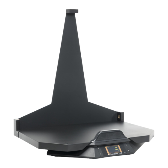 CUBISCAN 110-T QUICK REFERENCE MANUAL Pdf Download | ManualsLib