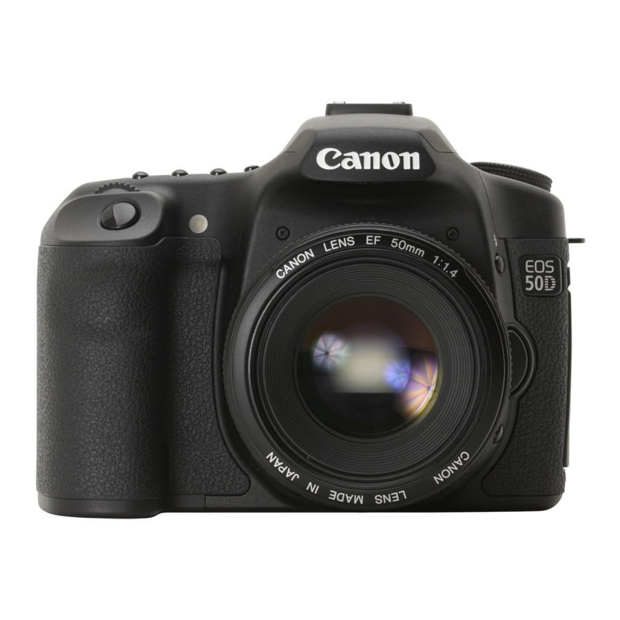 CANON EOS 50D INSTALLATION ROADMAP MANUAL Pdf Download | ManualsLib