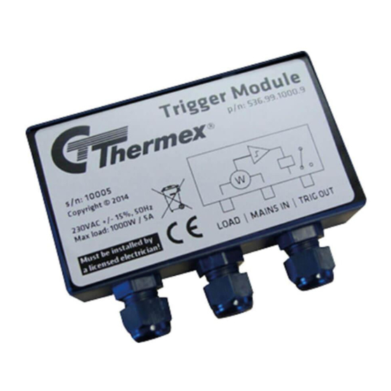 THERMEX TRIGGER MODULE MANUAL Pdf Download | ManualsLib