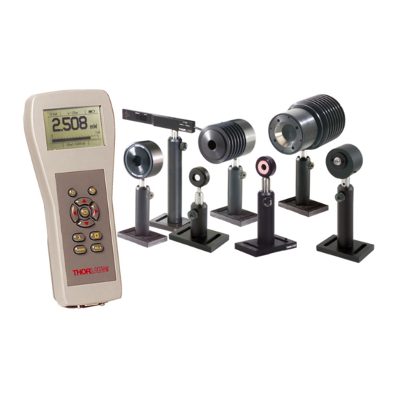 THORLABS PM100 OPERATION MANUAL Pdf Download | ManualsLib