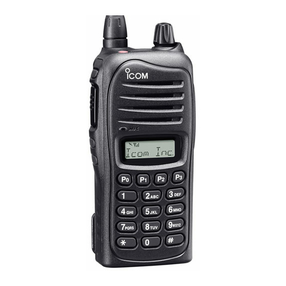 ICOM F3021 PROGRAMMING Pdf Download | ManualsLib