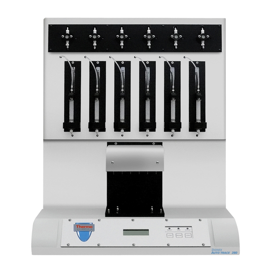 THERMO SCIENTIFIC DIONEX AUTOTRACE 280 OPERATOR'S MANUAL Pdf Download ...