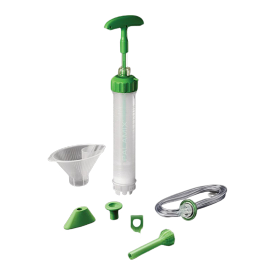 HERAEUS PALAMIX INSTRUCTIONS FOR USE MANUAL Pdf Download | ManualsLib