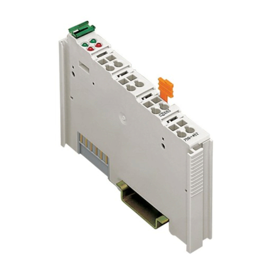 WAGO 750 SERIES MANUAL Pdf Download | ManualsLib