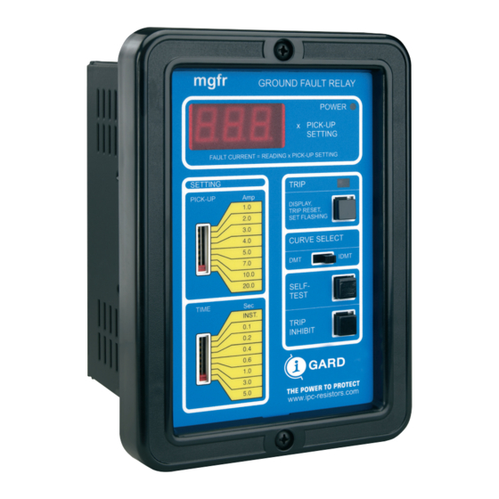 I-GARD MGFR SERIES INSTRUCTION MANUAL Pdf Download | ManualsLib