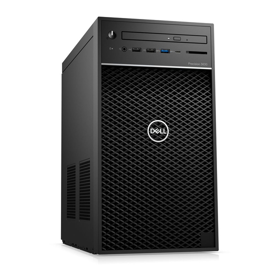 DELL PRECISION TOWER 3630 INSTALLATION MANUAL Pdf Download | ManualsLib