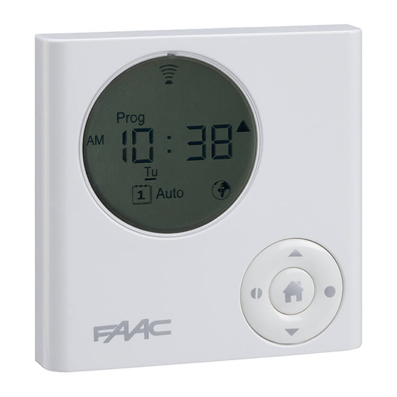 FAAC TM XTT 433 R MANUAL Pdf Download | ManualsLib