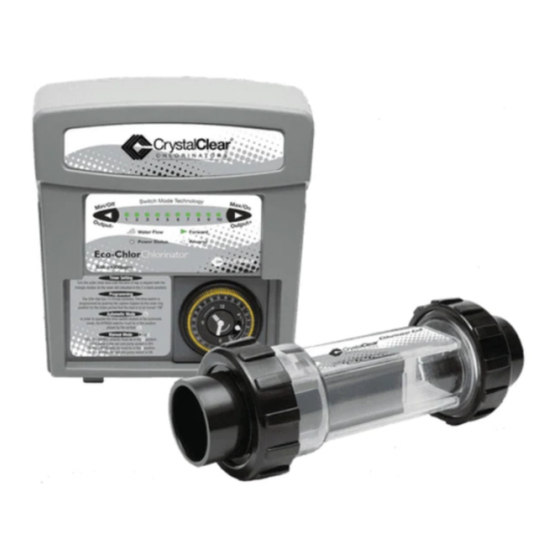 CRYSTALCLEAR ECO-CHLOR SM QUICK START MANUAL Pdf Download | ManualsLib