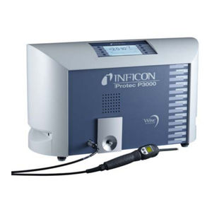 INFICON PROTEC P3000 TRANSLATION OF THE ORIGINAL OPERATING MANUAL Pdf ...
