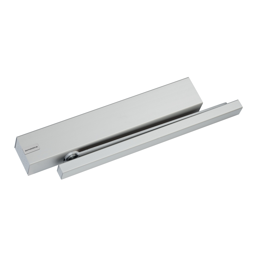 DORMA TS 99 FL FIXING INSTRUCTIONS Pdf Download | ManualsLib