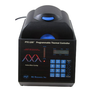 MJ RESEARCH PTC-100 OPERATION MANUAL Pdf Download | ManualsLib