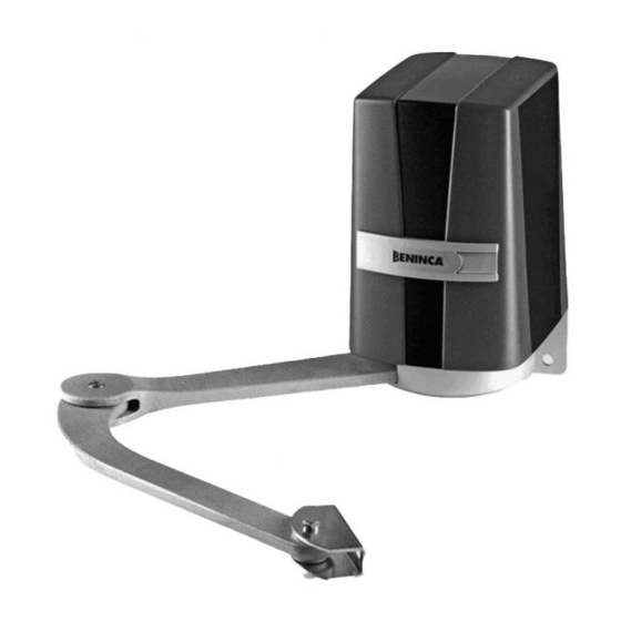 BENINCA BEN MANUAL Pdf Download | ManualsLib