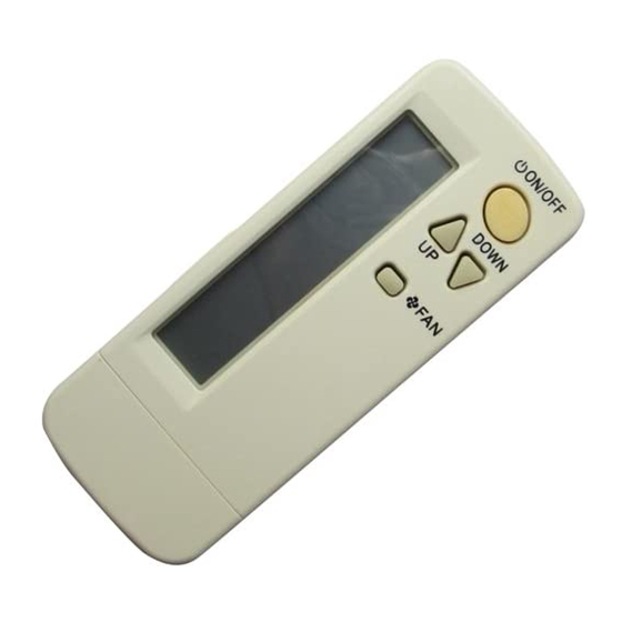 DAIKIN BRC7E830 INSTALLATION MANUAL Pdf Download | ManualsLib