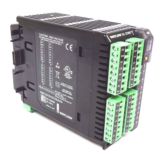 WATLOW EZ-ZONE RM USER MANUAL Pdf Download | ManualsLib
