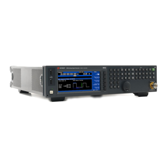 KEYSIGHT TECHNOLOGIES E8740A-070 STARTUP MANUAL Pdf Download | ManualsLib