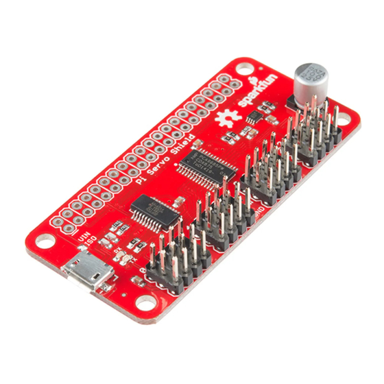 SPARKFUN PI SERVO HAT HOOK-UP MANUAL Pdf Download | ManualsLib