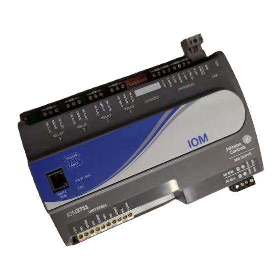JOHNSON CONTROLS IOM3711 INSTALLATION MANUAL Pdf Download | ManualsLib