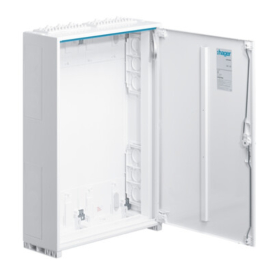 HAGER UNIVERS SERIES USER INSTRUCTIONS Pdf Download | ManualsLib