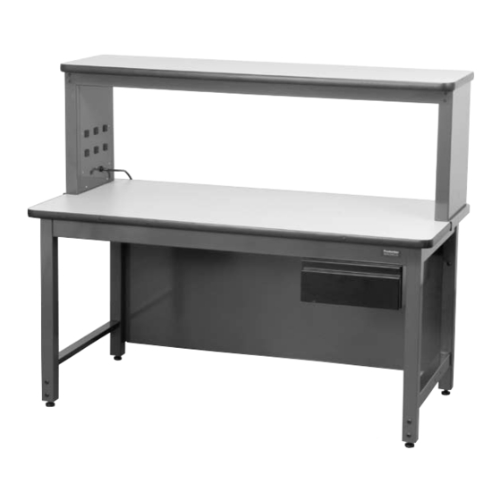 PRODUCTION BASICS RTW TABLE 3000 ASSEMBLY MANUAL Pdf Download | ManualsLib