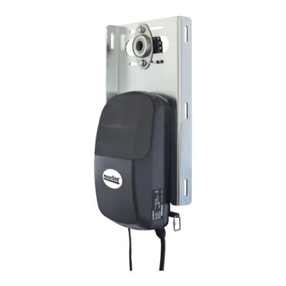 MOTORLINE PROFESSIONAL KVM25 USER'S AND INSTALLER'S MANUAL Pdf Download ...