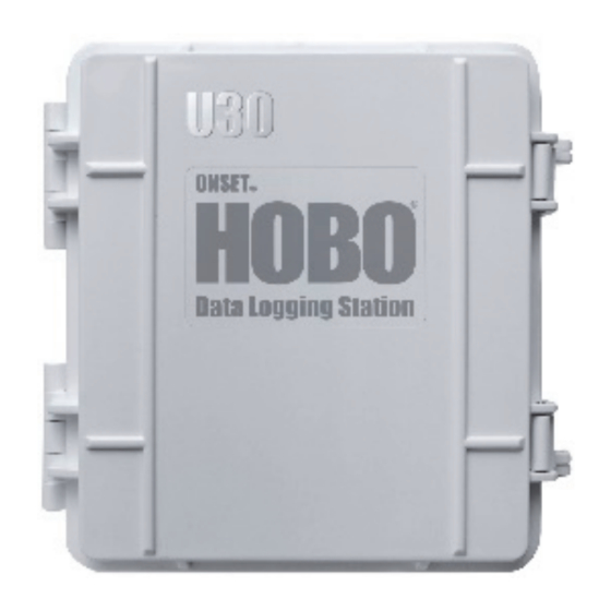 ONSET HOBO U30 SERIES QUICK START MANUAL Pdf Download | ManualsLib