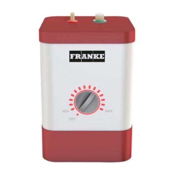 FRANKE HT-400 INSTALLATION MANUAL Pdf Download | ManualsLib