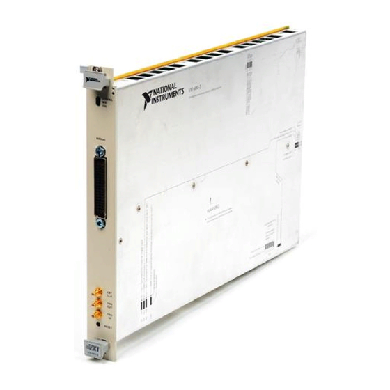 NATIONAL INSTRUMENTS MXI-2 SERIES GETTING STARTED Pdf Download | ManualsLib