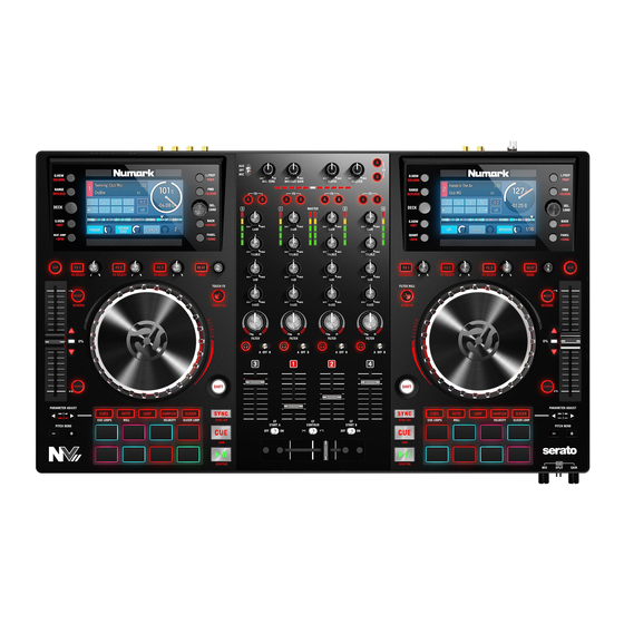 SERATO DJ NUMARK NVII QUICK START MANUAL Pdf Download | ManualsLib