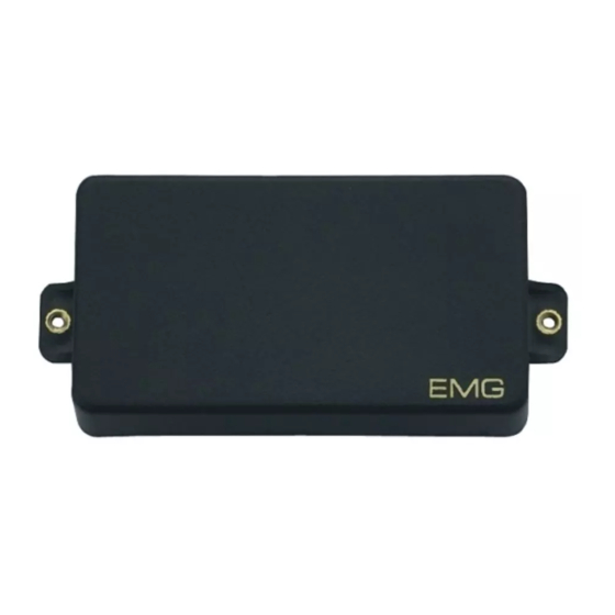 EMG 81 INSTALLATION INFORMATION Pdf Download | ManualsLib