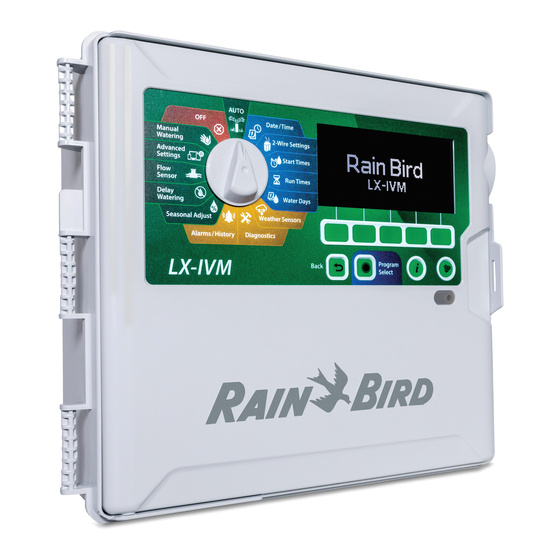 RAIN BIRD ESP-LXIVM SERIES INSTALLATION, PROGRAMMING & OPERATION MANUAL ...