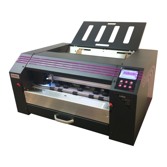 INTEC COLORCUT LC600 SERIES INSTALLATION MANUAL Pdf Download | ManualsLib
