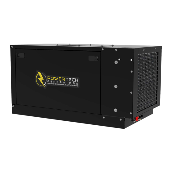 POWER TECH GENERATORS PT-10KSIC OPERATION & MAINTENANCE MANUAL Pdf ...