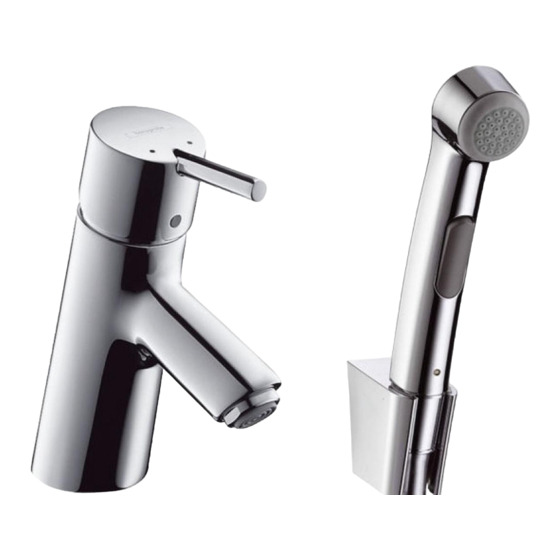 HANS GROHE TALIS S 32120000 INSTRUCTIONS FOR USE/ASSEMBLY INSTRUCTIONS ...