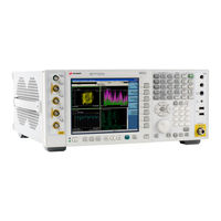Keysight MXA N9020A Manuals | ManualsLib