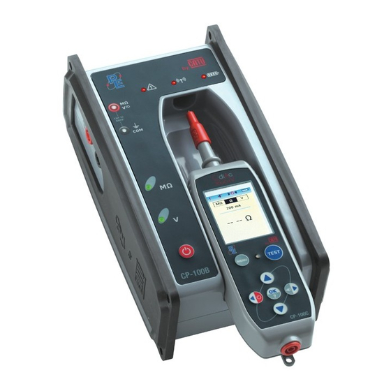 CATU PE C'DIAG TOUCH INSTRUCTIONS FOR USE MANUAL Pdf Download | ManualsLib